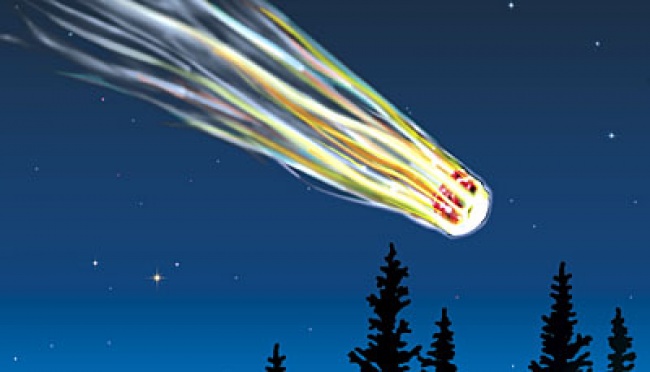 Meteor Biru Bentuk Lafadz Allah Jatuh di Cirebon | tempo.co