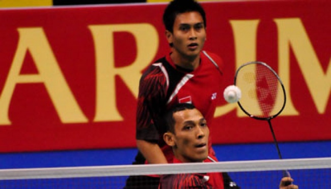 Ahsan/Bona Bikin Kejutan | tempo.co