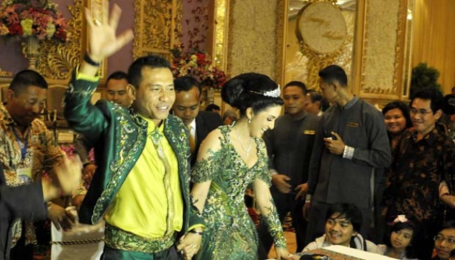 Resepsi Pernikahan Anang dan Ashanty | tempo.co
