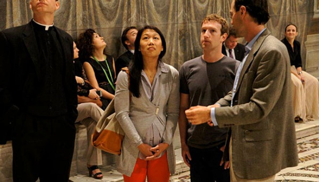 Mark Zuckerberg & Priscilla Chan Bulan Madu di Roma | tempo.co