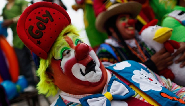 Warna-warni Konvensi Badut Internasional | tempo.co