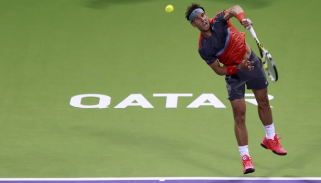 Kalahkan Ernests Gulbis, Rafael Nadal Lanjut ke Semi-final | tempo.co