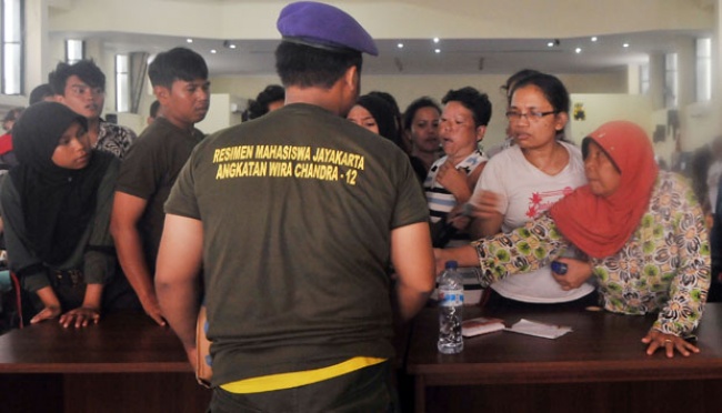 Suasana Tempat Pengungsian Korban Banjir di Gor Otista | tempo.co