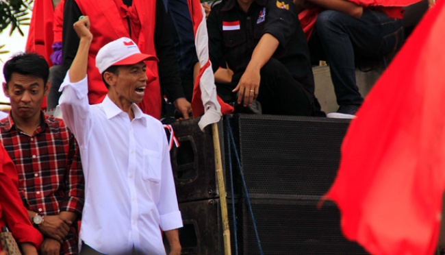 Jokowi "Kw 3" Lakukan Kampanye | tempo.co