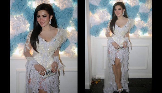 Syahrini Kalahkan Agnes Monica di SCTV Award | tempo.co