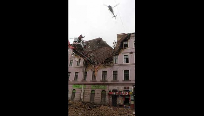 6 Terluka dalam Insiden Gedung Roboh di Austria | tempo.co