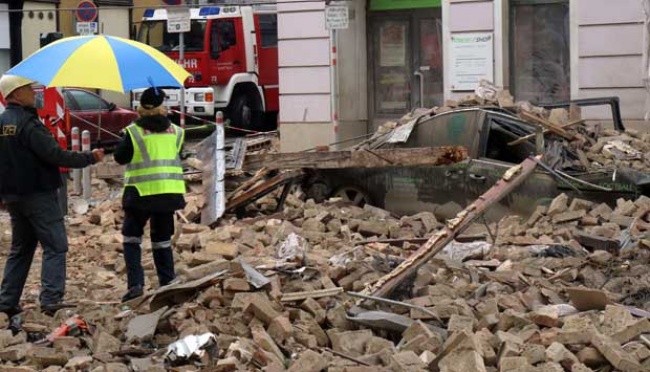 6 Terluka dalam Insiden Gedung Roboh di Austria | tempo.co