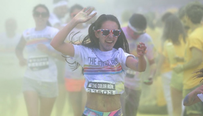 Kemeriahan Acara Color Run di London | tempo.co