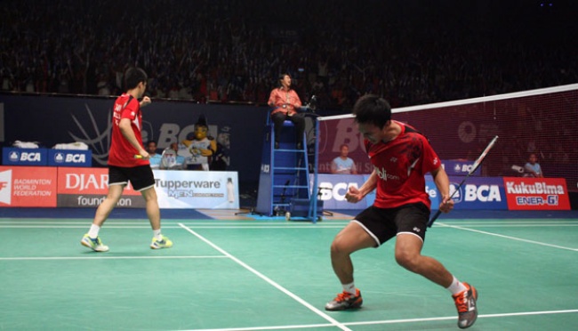 Hendra dan Ahsan Melaju ke Final Indonesia Open | tempo.co Hendra dan Ahsan Melaju ke Final Indonesia Open | tempo.co