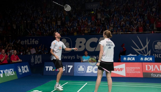 Ekspresi Kemenangan di Final Indonesia Open | tempo.co