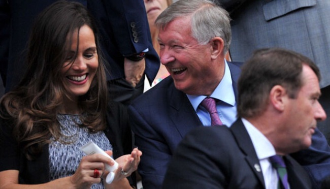 Ekspresi Alex Ferguson Saat Mendukung Murray di Wimbledon | tempo.co