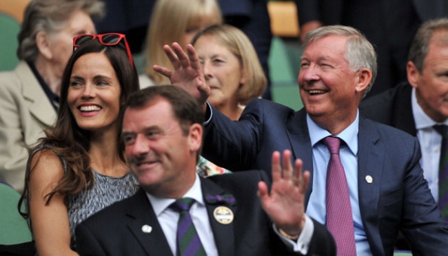 Ekspresi Alex Ferguson Saat Mendukung Murray di Wimbledon | tempo.co