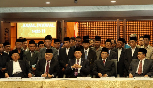 Penetapan Satu Syawal 1435 H Oleh Kementerian Agama | tempo.co