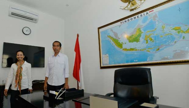 Jokowi Resmikan Kantor Transisi Pemerintahan | tempo.co