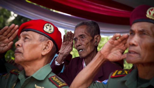 200 Veteran Hadiri Upacara HUT RI di Tugu Proklamasi | tempo.co