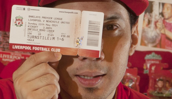 Kisah Caesar Gunawan Dan Rumput Anfield | tempo.co