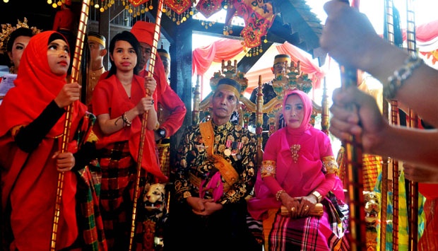 Pelantikan Raja Gowa Ke 37 - foto Tempo.co