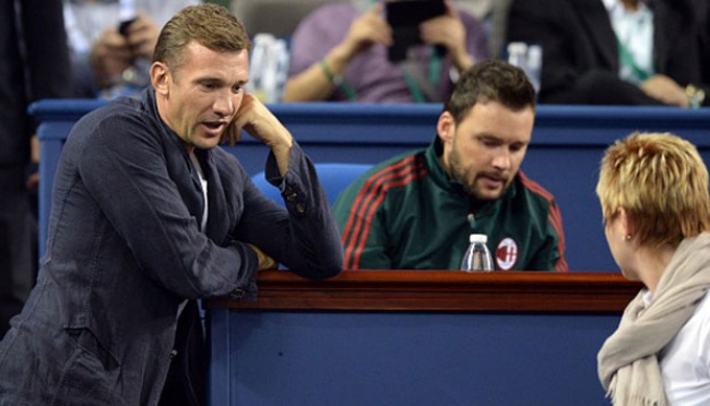 Maldini dan Shevchenko Saksikan Pertandingan Shanghai Masters | tempo.co