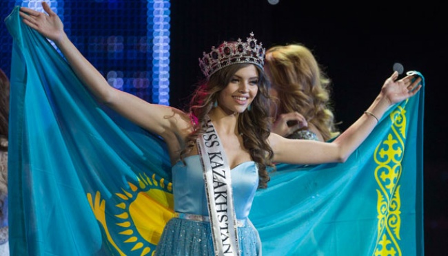 Gadis Cantik Ini Terpilih Jadi Miss Kazakhstan 2014 | tempo.co