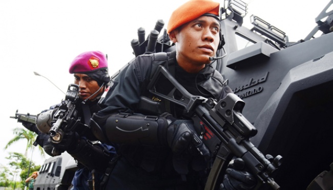 Pembukaan Latihan Satgultor TNI Tri Matra IX | tempo.co