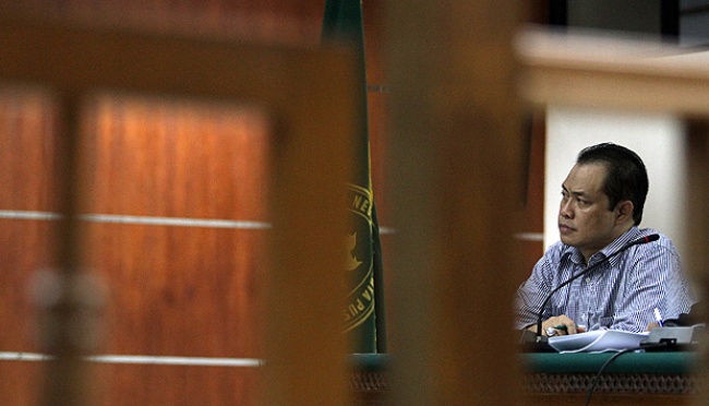 Suasana Sidang Lanjutan Terdakwa Muhtar Ependy | tempo.co