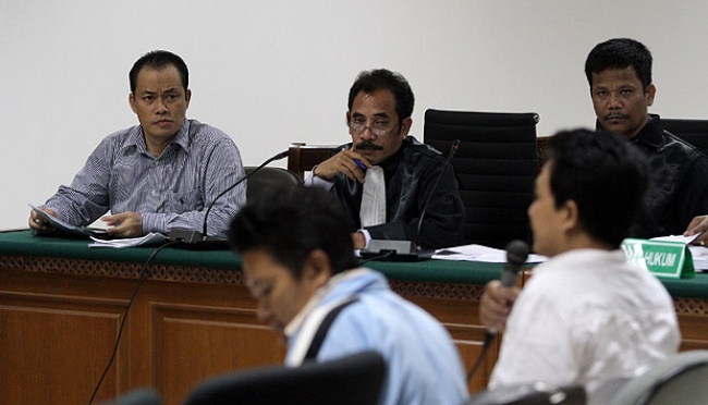 Suasana Sidang Lanjutan Terdakwa Muhtar Ependy | tempo.co