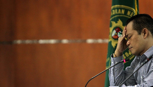 Suasana Sidang Lanjutan Terdakwa Muhtar Ependy | tempo.co