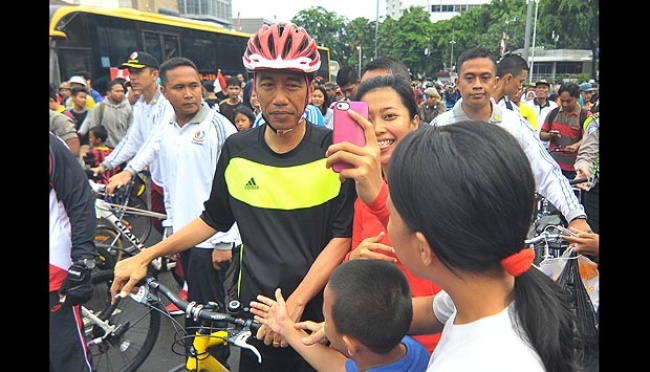 Melihat Aktivitas Jokowi di Hari Minggu | tempo.co