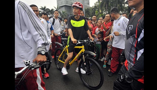Melihat Aktivitas Jokowi di Hari Minggu | tempo.co