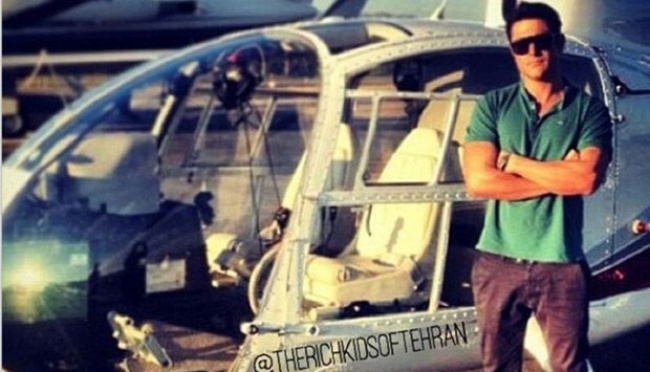 Anak-anak Kaum Elit Iran Pamer Kekayaan | tempo.co