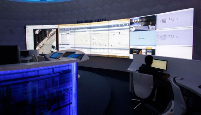 Melihat Bandung Command Centre | tempo.co