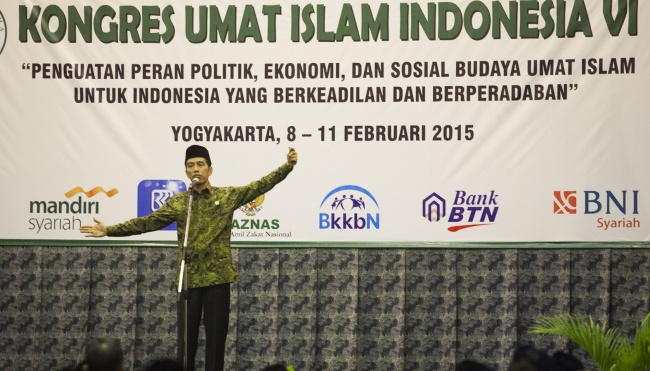 Jokowi Hadiri Penutupan Kongres Umat Islam Indonesia VI | tempo.co Jokowi Hadiri Penutupan Kongres Umat Islam Indonesia VI | tempo.co