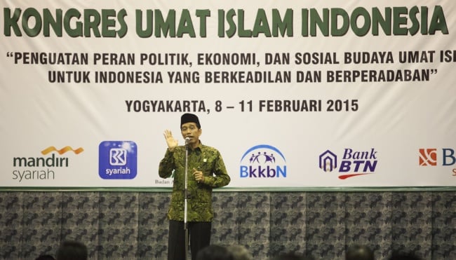 Jokowi Hadiri Penutupan Kongres Umat Islam Indonesia VI | tempo.co Jokowi Hadiri Penutupan Kongres Umat Islam Indonesia VI | tempo.co