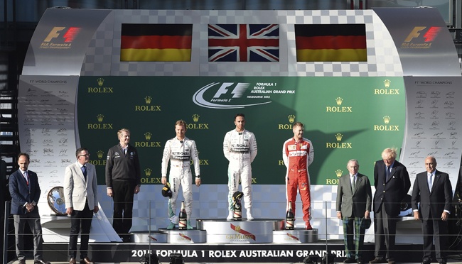 Lewis Hamilton Juarai Grand Prix F1 Australia 2015 | tempo.co