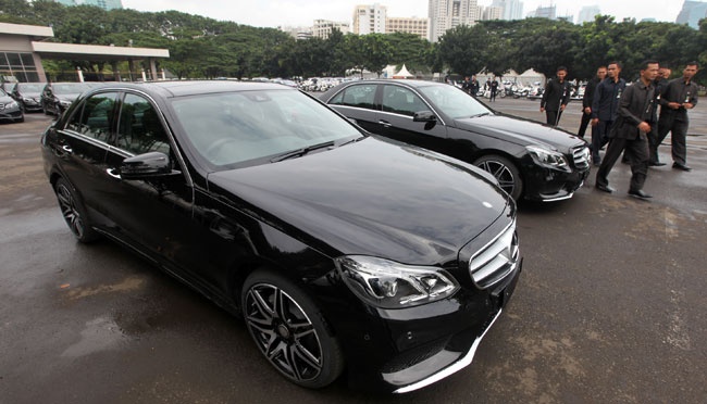 Ini Mobil Mercy Mewah untuk Para Delegasi KAA | tempo.co