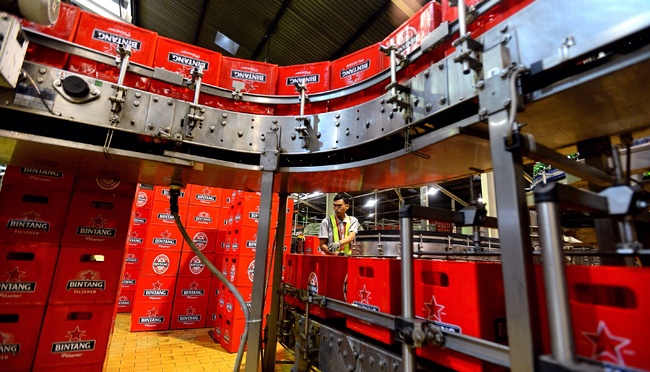 Kunjungi Pabrik Pembuatan Bir Bintang | tempo.co