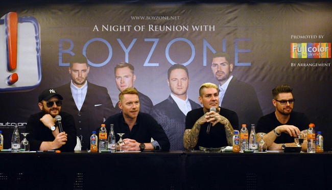 Persiapan Boyzone Jelang Konser di Jakarta | tempo.co