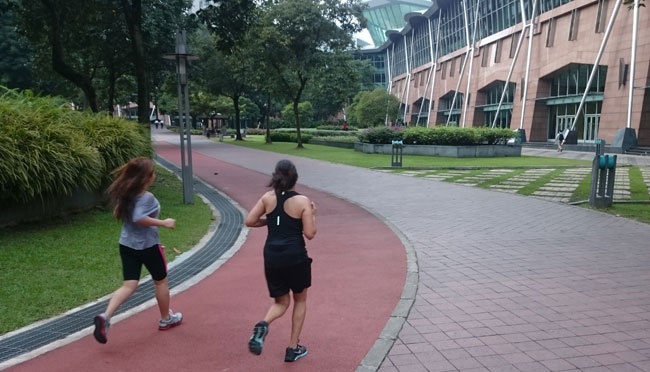 Jogging Track di Kuala Lumpur City Park Bikin Pelari Ketagihan | tempo.co
