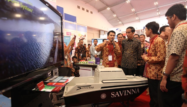 Jokowi Resmikan Gedung Indonesia Convention Exhibition | tempo.co