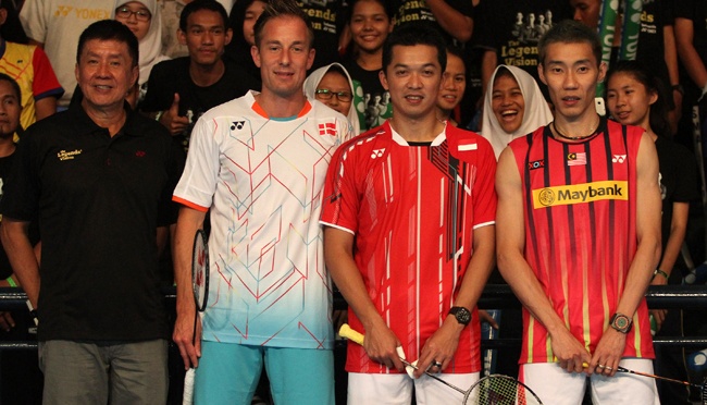 Yonex Pertemukan Empat Pebulutangkis Legendaris Dunia | tempo.co