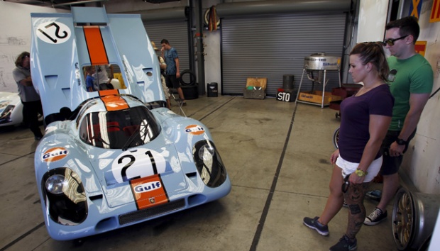 Mobil Balap Porsche Gelar Reunian di California - foto Gooto.com