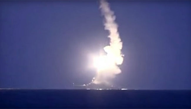 Kapal Perang Rusia Tembakan 26 Rudal ke Suriah | tempo.co