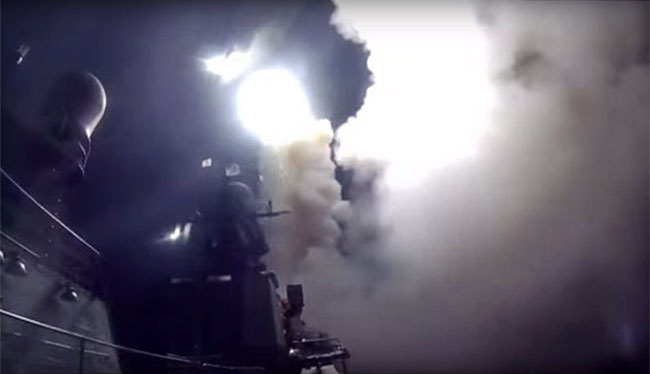 Kapal Perang Rusia Tembakan 26 Rudal ke Suriah | tempo.co