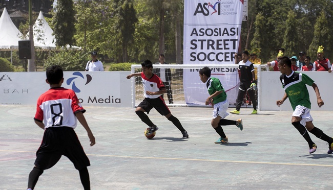 Kejurnas Street Soccer Indonesia Pertama Kali Digelar di Bali | tempo.co