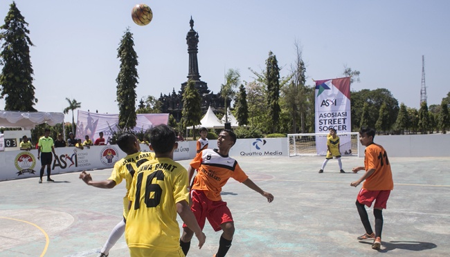 Kejurnas Street Soccer Indonesia Pertama Kali Digelar di Bali | tempo.co