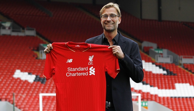 Jurgen Klopp Pamer Jersey Klub Barunya | tempo.co