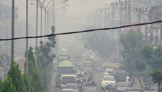 Polluted Smog Covers Pakistani City of Lahore - En.tempo.co