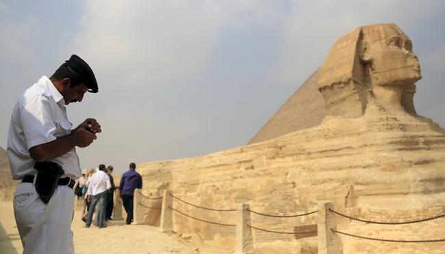 Dua Ruang Rahasia Sphinx Diduga Simpan Harta Karun yang Hilang | tempo.co