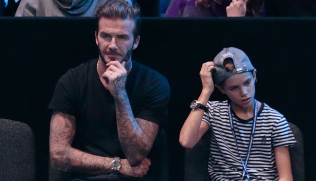 Beckham Ajak Putranya Saksikan ATP World Tour | tempo.co Beckham Ajak Putranya Saksikan ATP World Tour | tempo.co