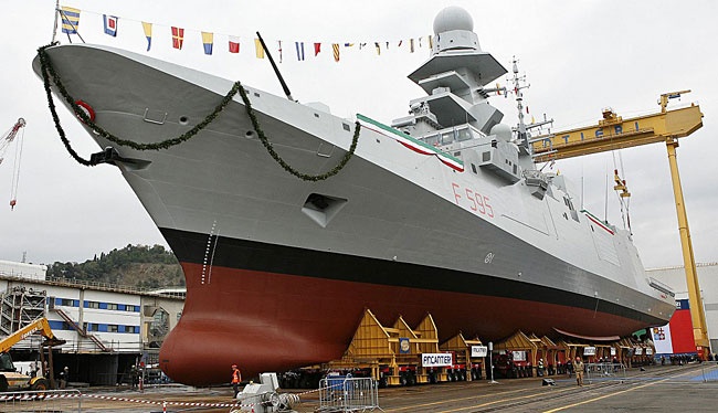 Frigate FREMM, Kapal Perang Canggih Andalan Italia | tempo.co
